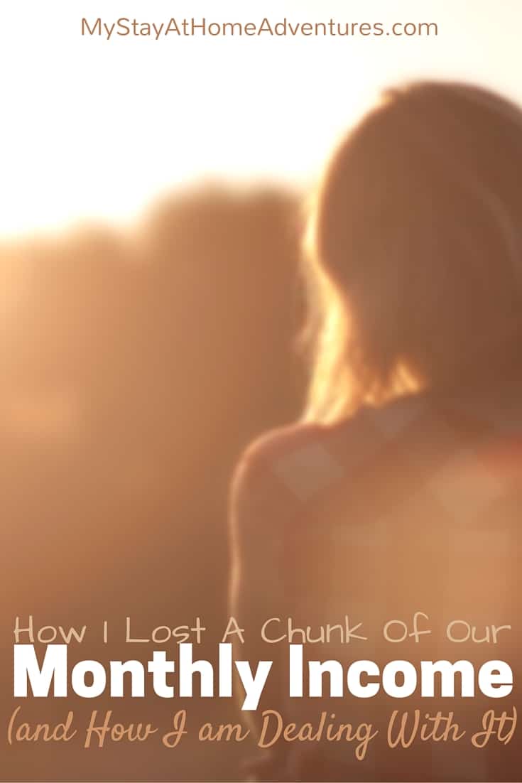 How I Lost A Chunk Of Our Monthly Income