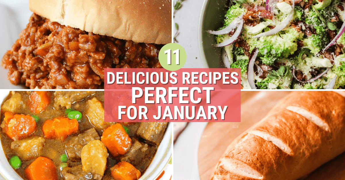 These 11 DELICIOUS Recipes are Perfect for January