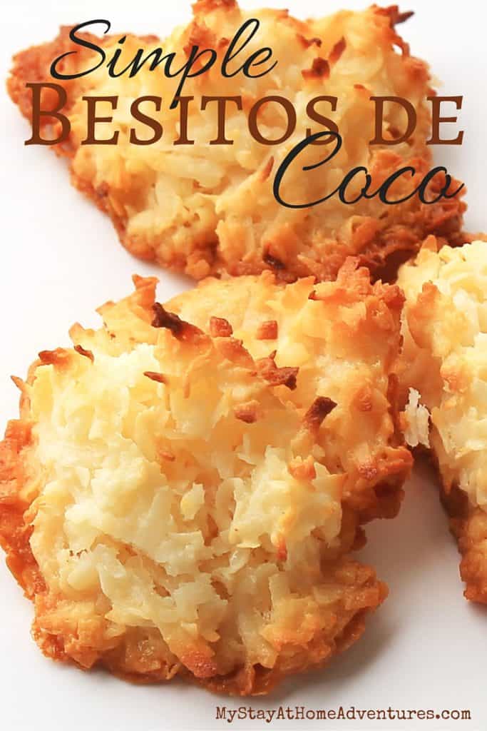 Puerto Rican Recipe: Simple Besitos de Coco / Coconut Macaroons