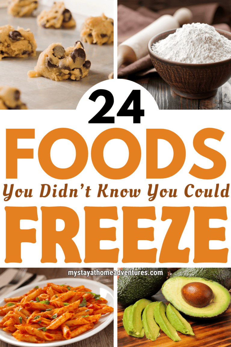 24 Freezer-Friendly Foods You Didn’t Know You Could Freeze * My Stay At ...