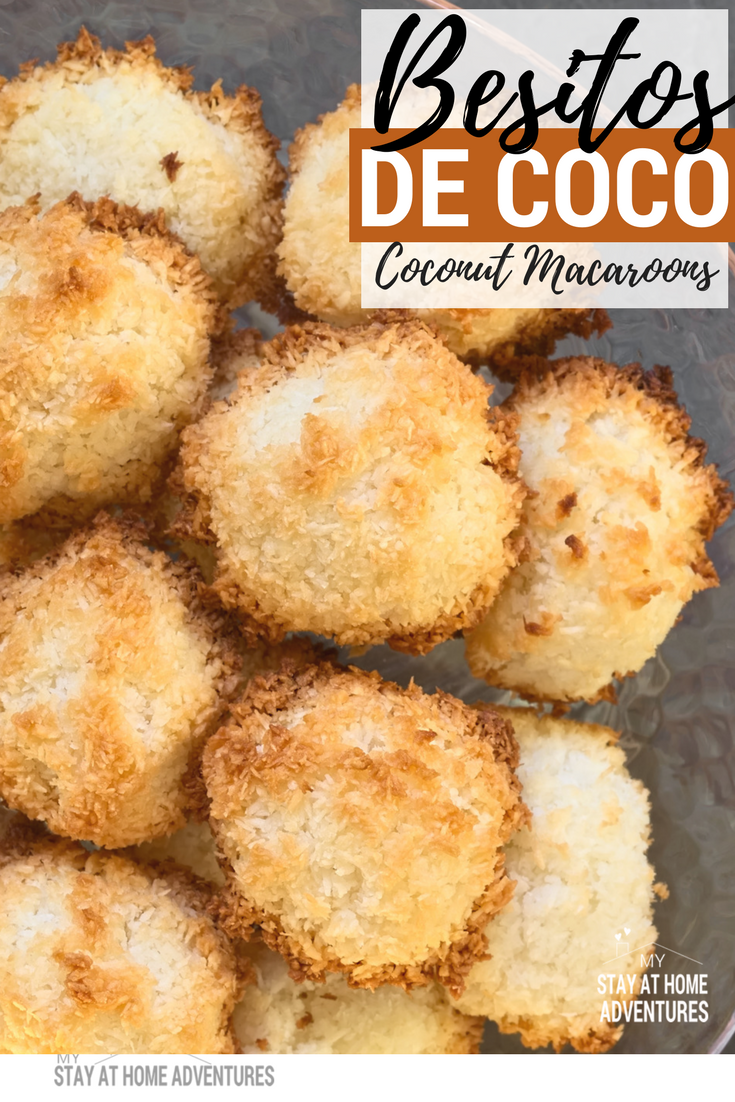 Puerto Rican Recipe: Simple Besitos de Coco / Coconut Macaroons