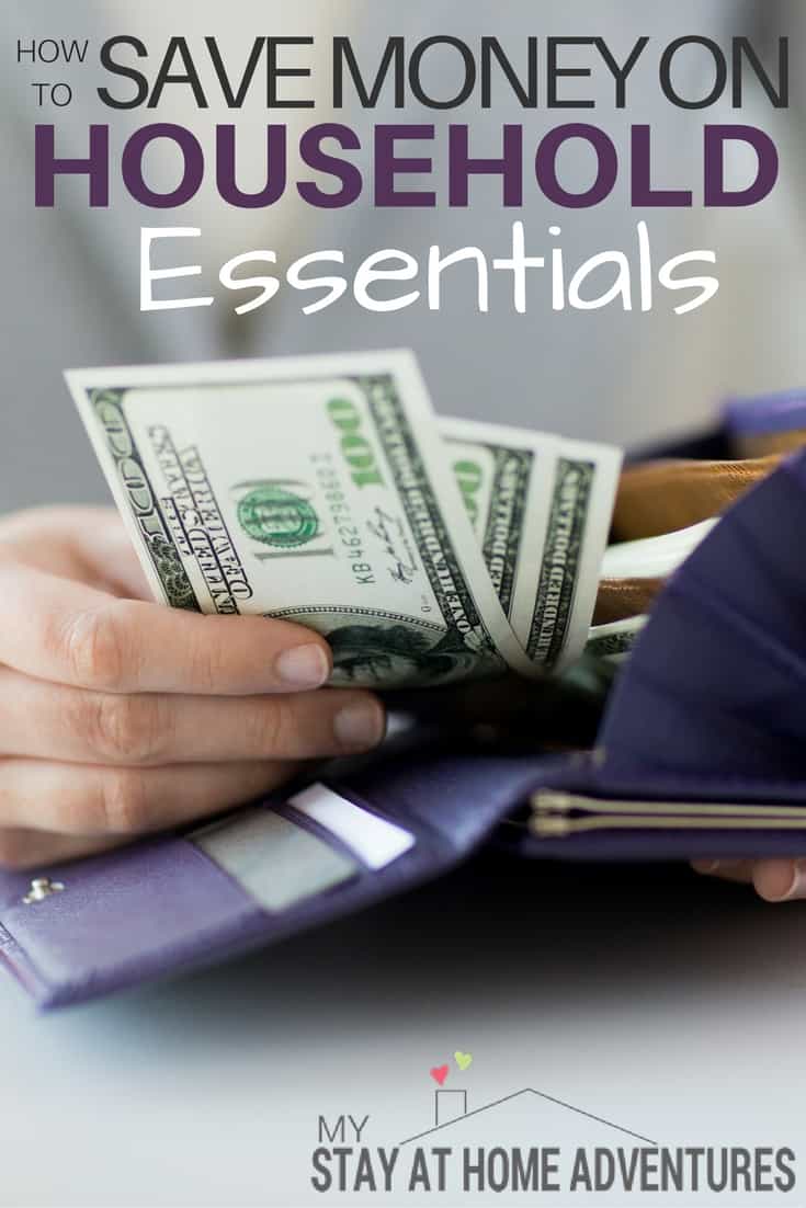 How to Save Money on Household Essentials * My Stay At Home Adventures
