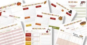 Free Thanksgiving Day Planner * My Stay At Home Adventures