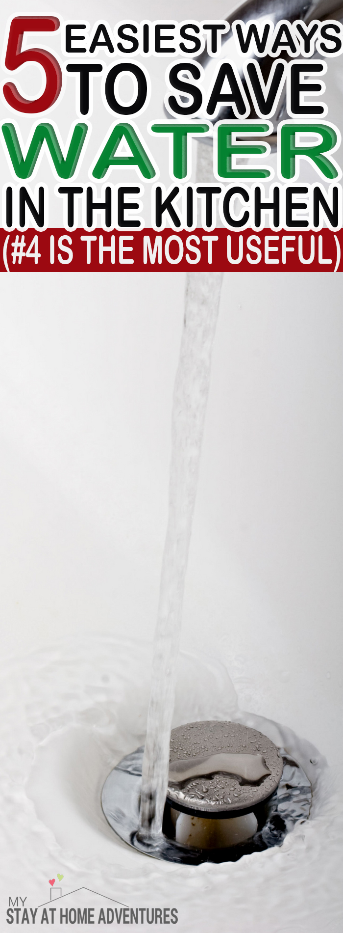 5 Easiest Ways to Save Water in the Kitchen (#4 is the Most Useful)