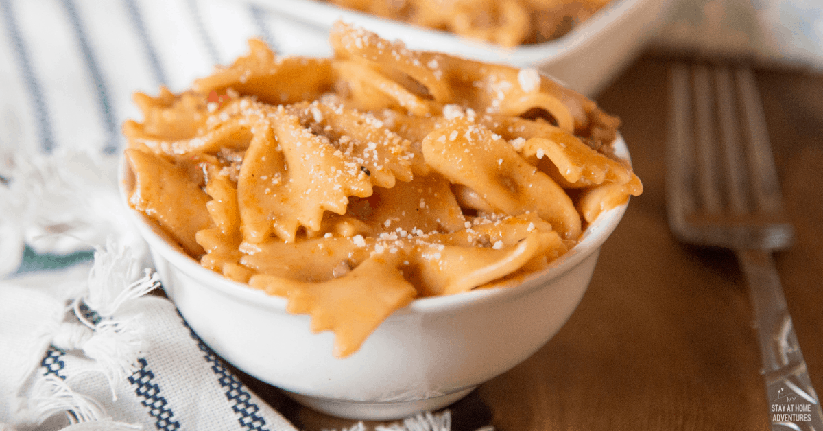Instant Pot Puerto Rican Beef & Pasta Recipe (You Are Going To Love!)
