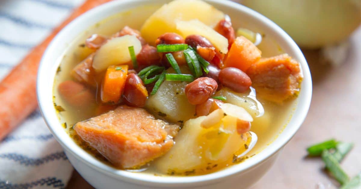 Instant Pot Ham Bean And Potato Soup