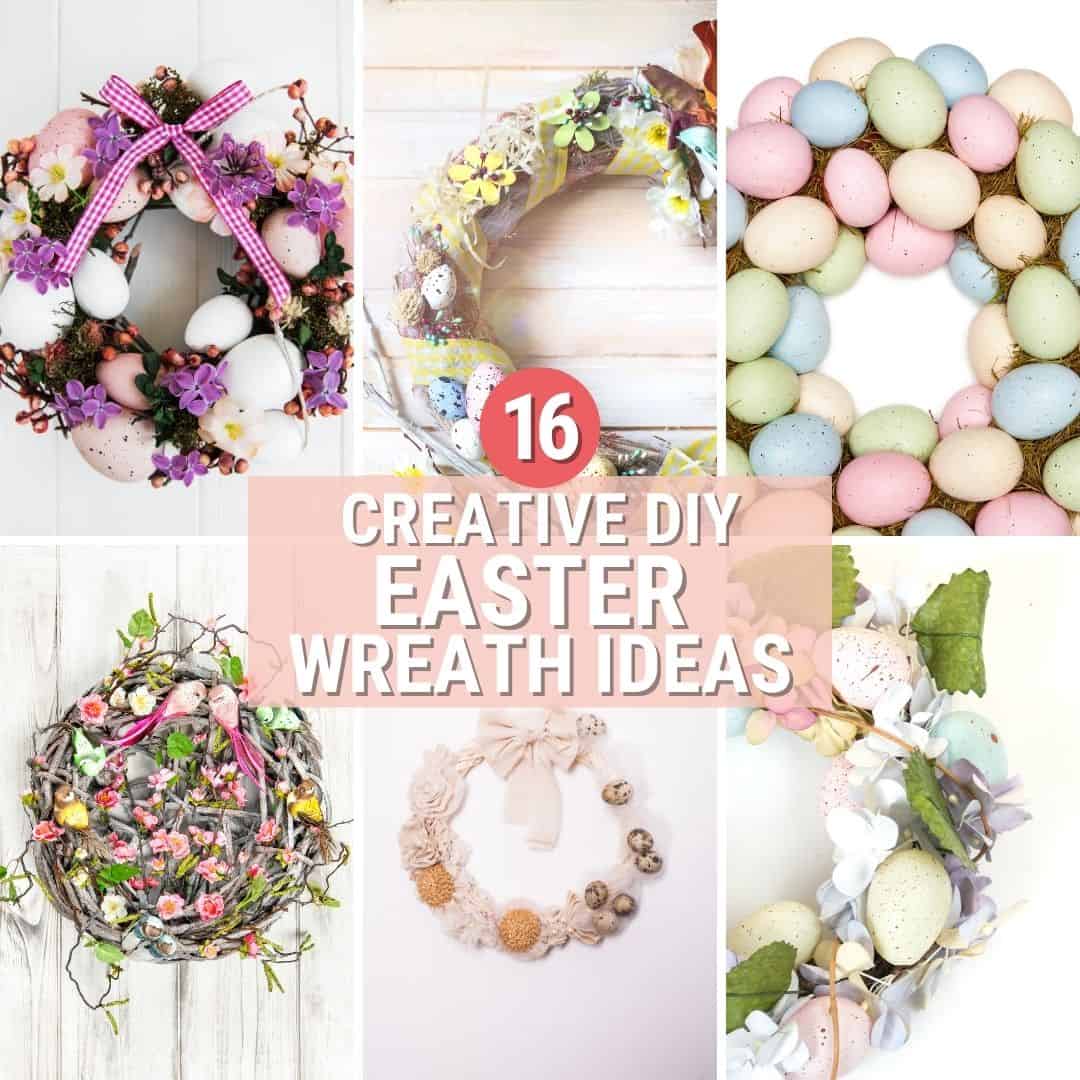 16 of The Best DIY Easter Wreath Ideas and Inspirations