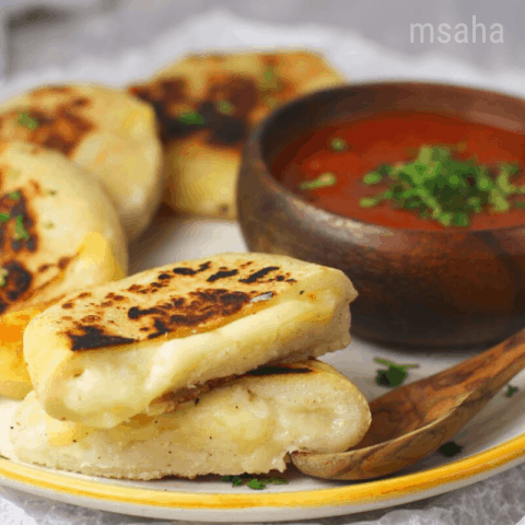 The Best Salvadorian Pupusas Recipe (Filled with Cheese)