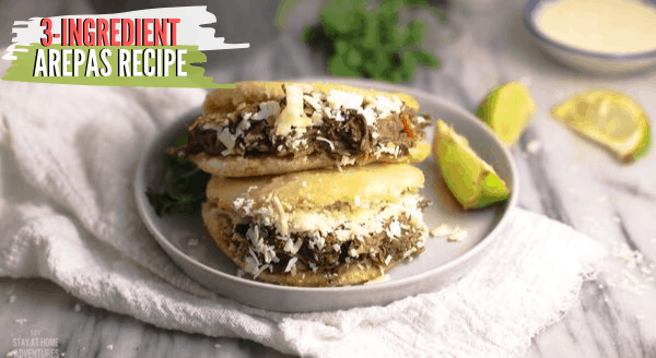 Delicious Venezuelan Arepas Recipe (3-Ingredients Only)