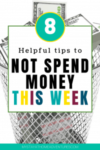 8 Tips On How To Not Spend Money This Month and Save
