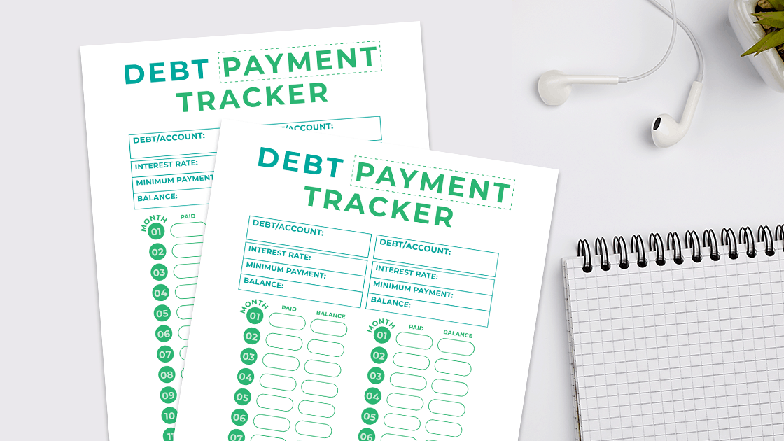 Debt Tracker Printable * My Stay At Home Adventures