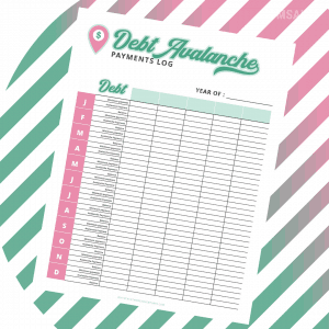 What is Debt Avalanche (Plus Free Debt Avalanche Printables)