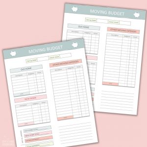 8 Things Not To Forget To Budget When Moving (Free Budgeting Sheet)