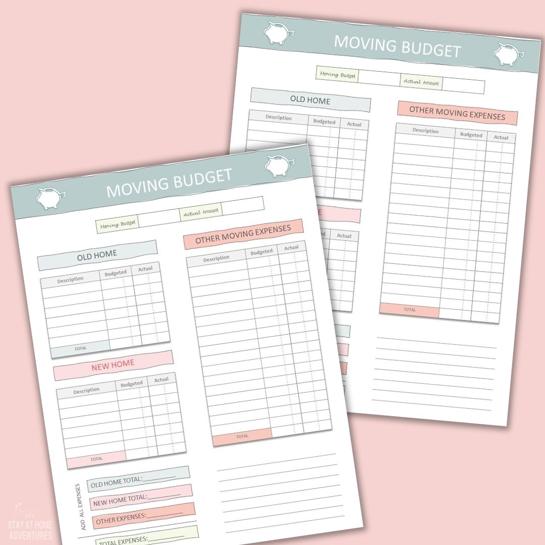 8 Things Not To Forget To Budget When Moving (Free Budgeting Sheet)