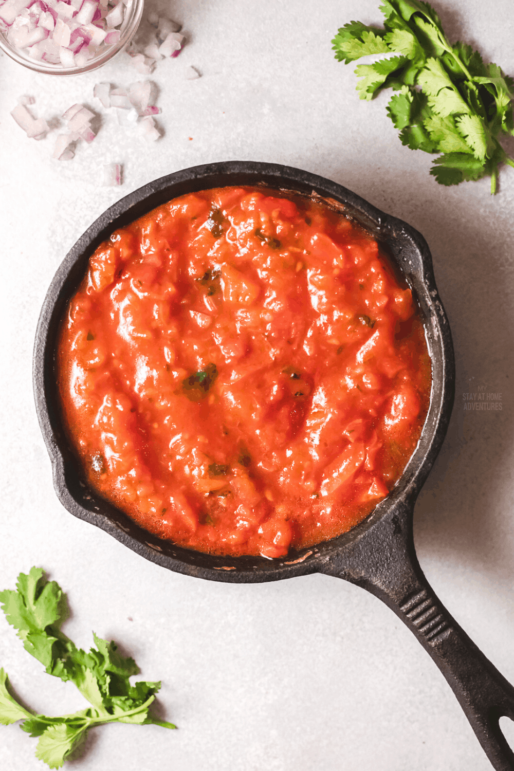 Classic Refrito (with tomato sauce) * My Stay At Home Adventures