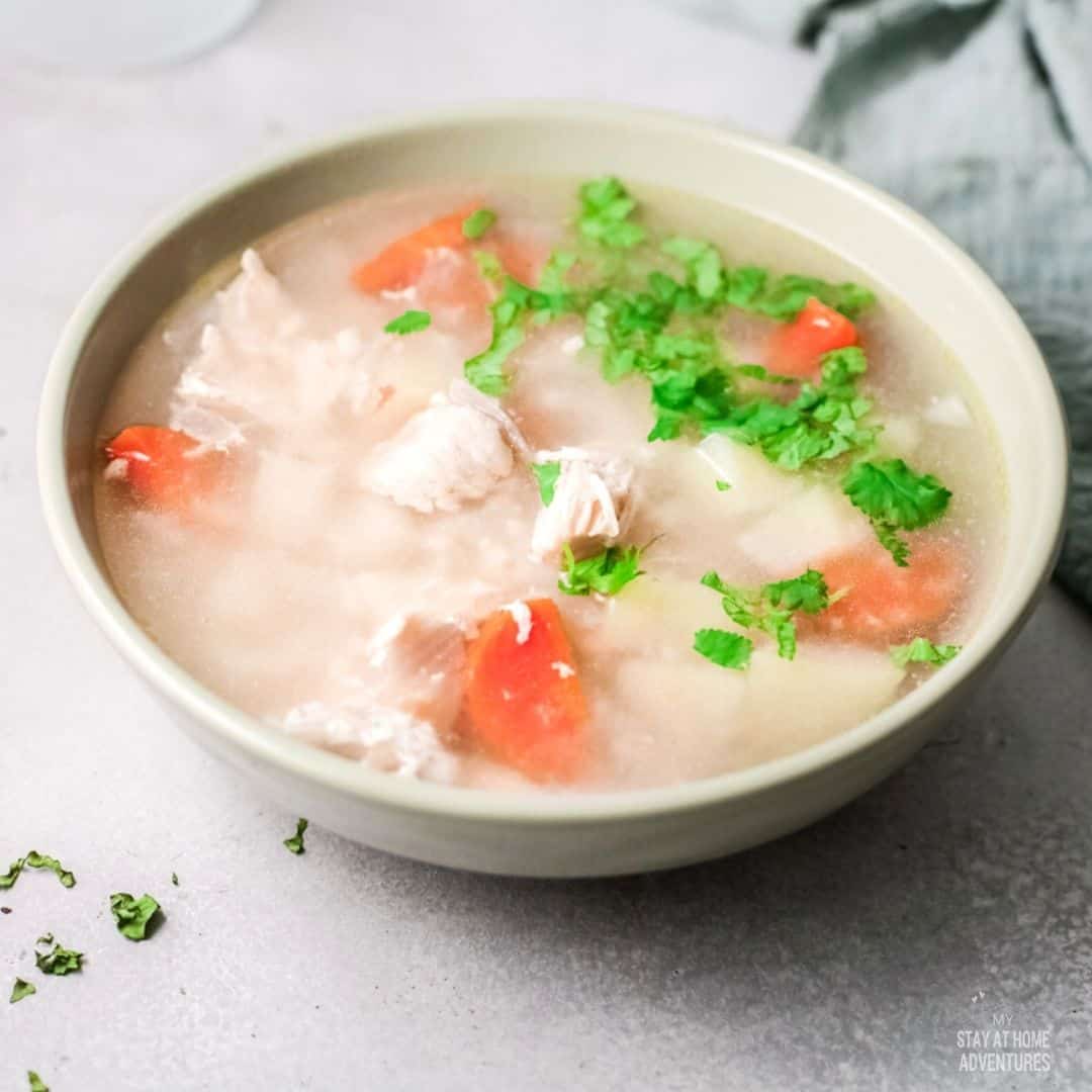 Sopa de Pollo Recipe (Chicken Soup) * My Stay At Home Adventures