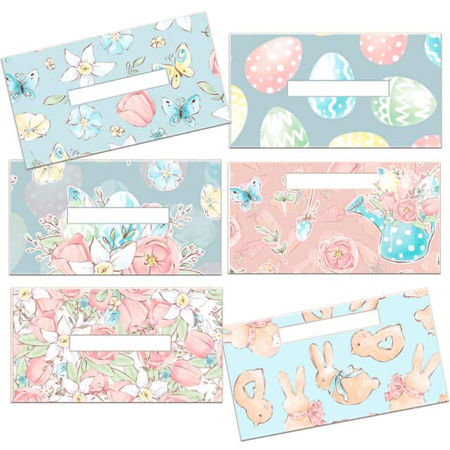 Easter & Spring Cash Envelope Printables * My Stay At Home Adventures