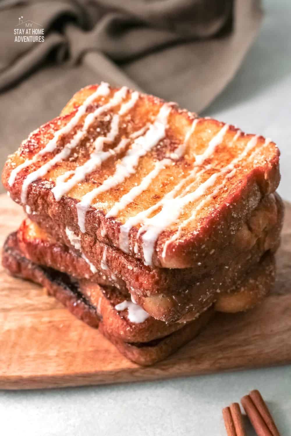 Churro French Toasts Recipe * My Stay At Home Adventures