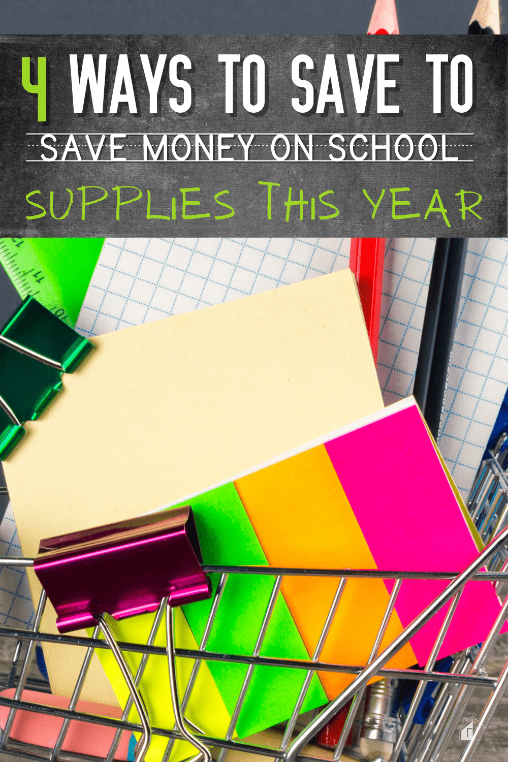 4 Ways Parents Can Avoid Wasting Money on Back To School Supplies