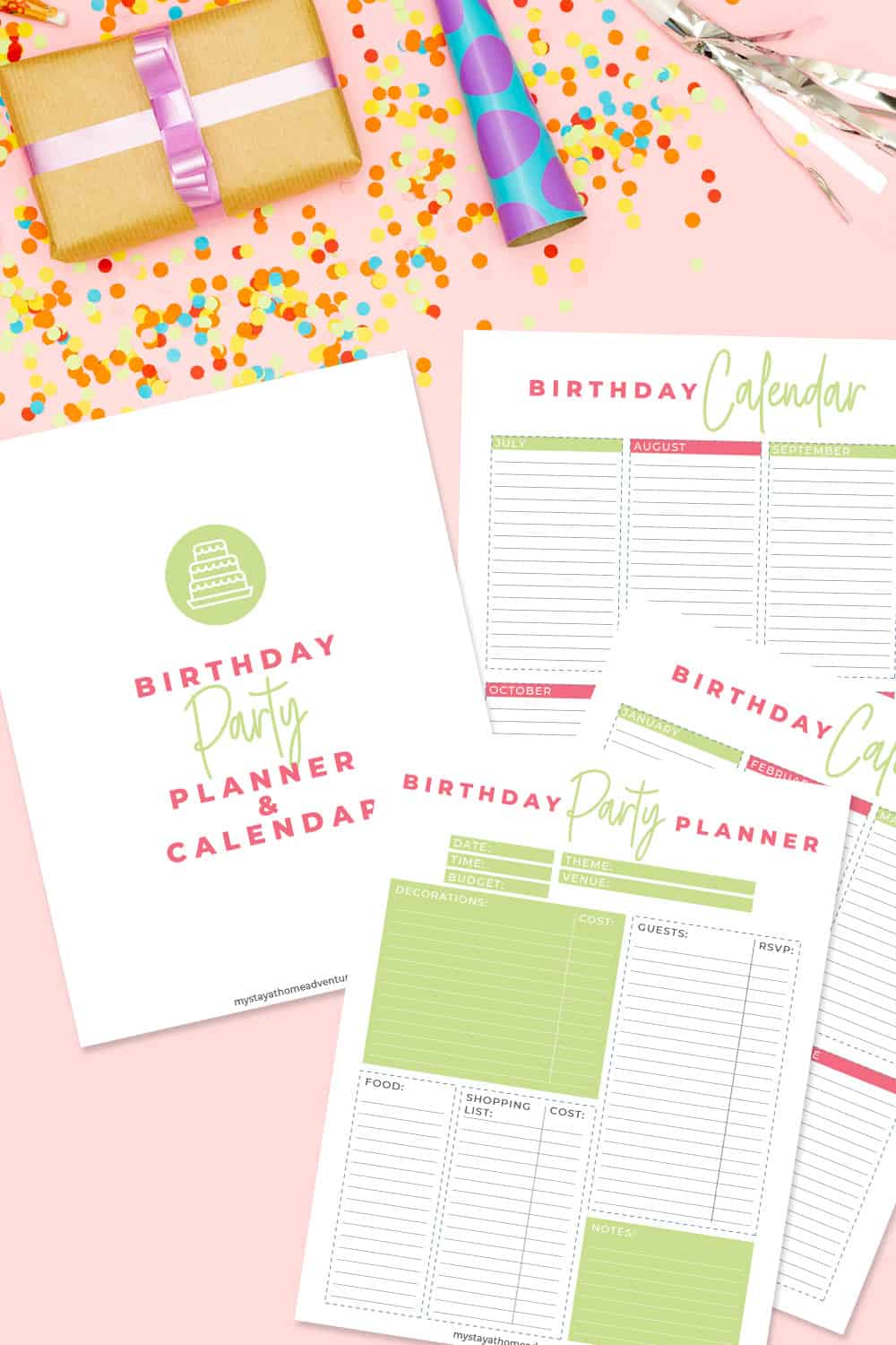 Planning a Great Birthday Party on a Budget: Free Printable