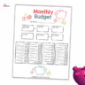 Teaching Our Kids to Budget: Free Kids Budget Printables