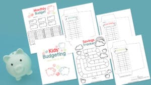 Teaching Our Kids to Budget: Free Kids Budget Printables