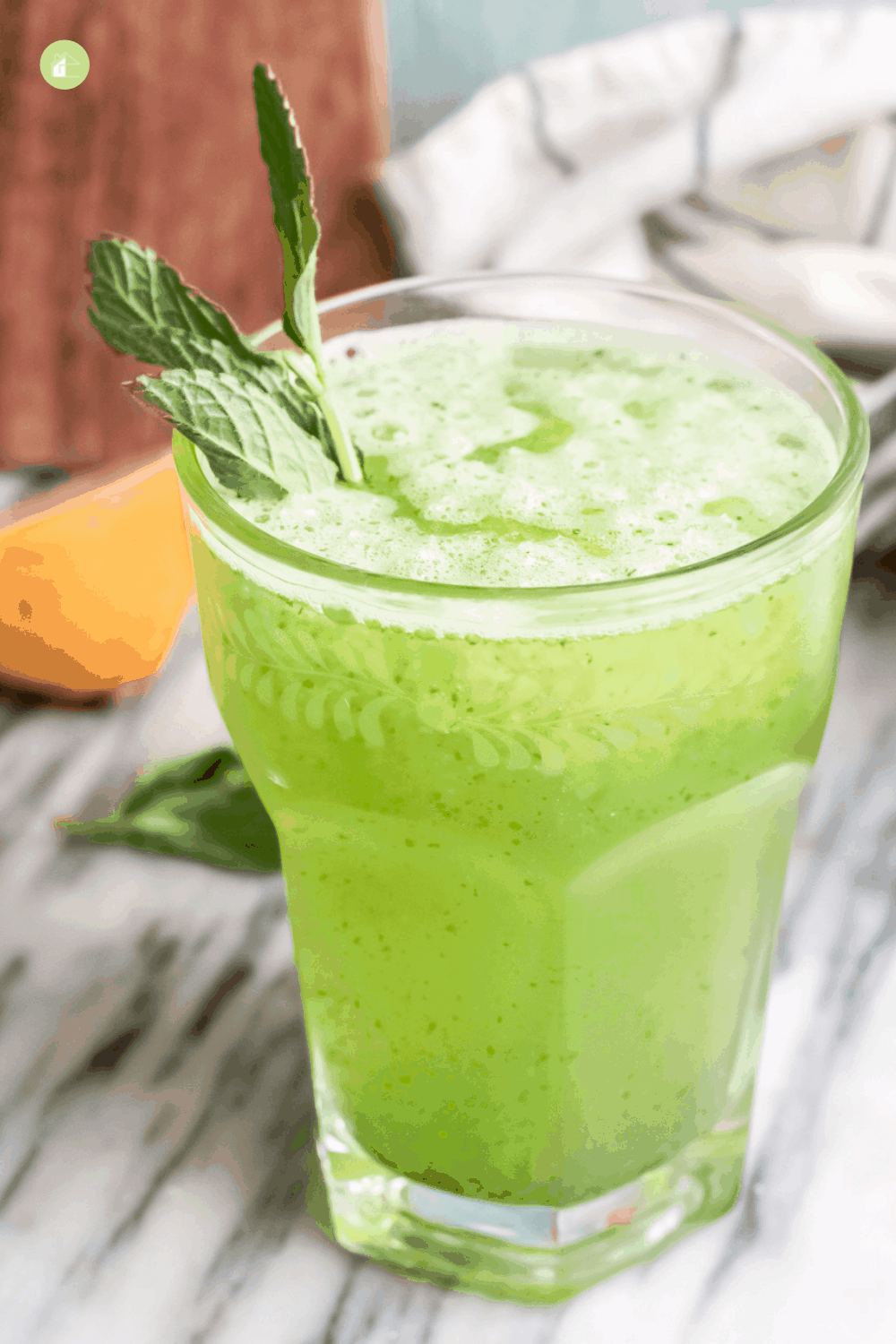 Limonana: Frozen Mint Lemonade * My Stay At Home Adventures