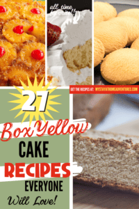 27 Box Yellow Cake Mix Recipes * My Stay At Home Adventures