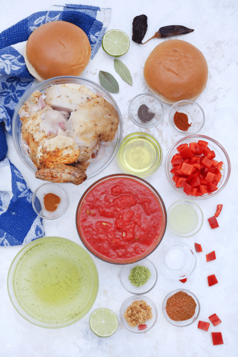 Pan Con Pollo (Salvadoran Chicken Sandwich)