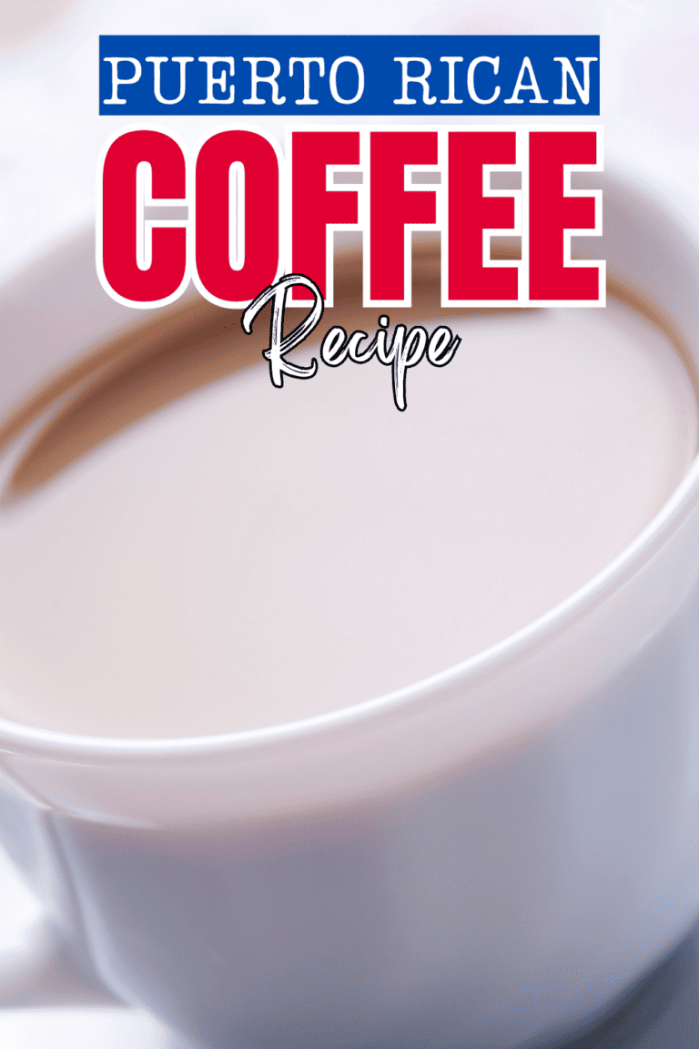 Puerto Rican Coffee Recipe * My Stay At Home Adventures