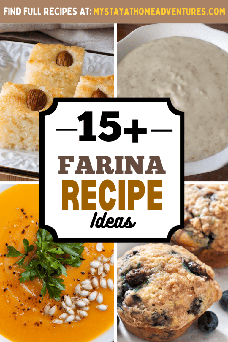 15+ Of The Best Farina Recipes * My Stay At Home Adventures