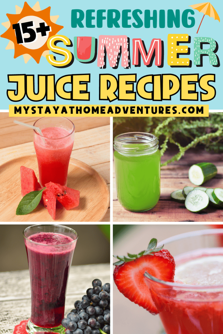 15+ Of The Best Summer Juice Recipes