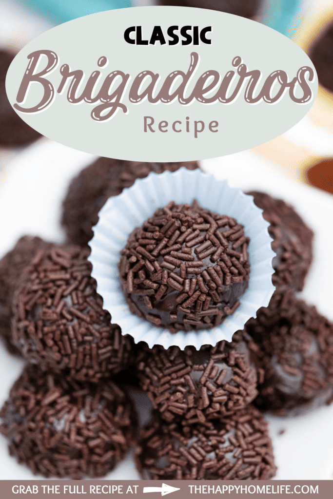 Classic Brigadeiros Recipe * My Stay At Home Adventures
