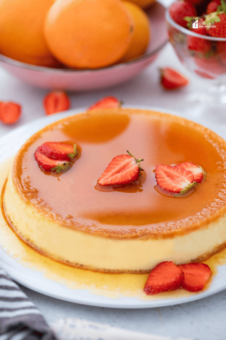 The Best Mexican flan * My Stay At Home Adventures
