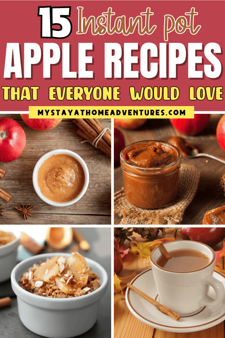 15 Of the Best Instant Pot Apple Recipes * My Stay At Home Adventures