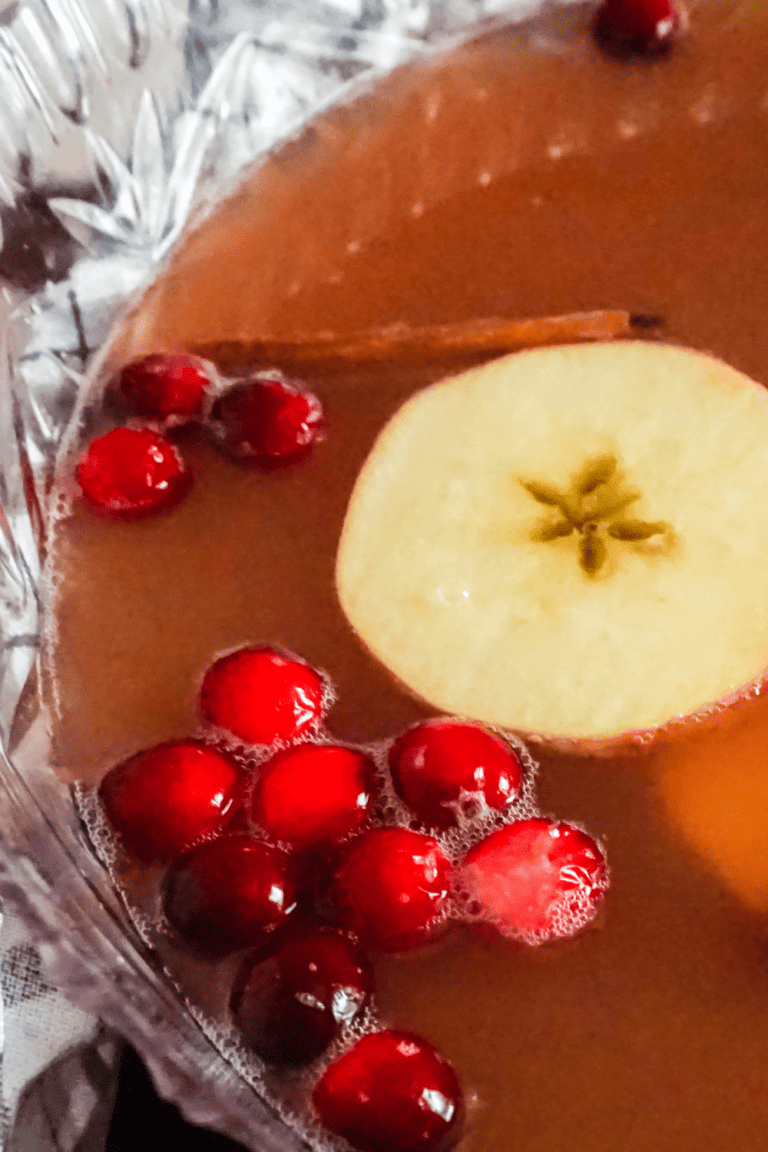 Easy Fall Punch Recipe * My Stay At Home Adventures