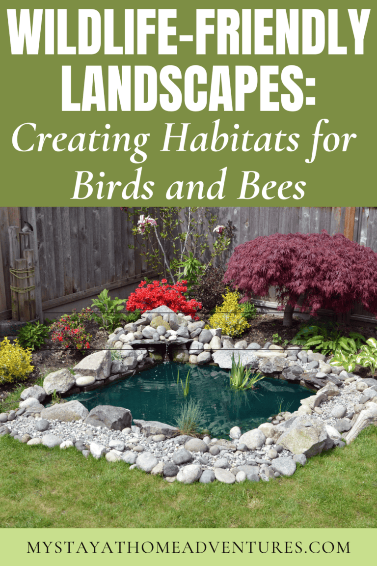 Wildlife-Friendly Landscapes: Creating Habitats for Birds and Bees * My ...