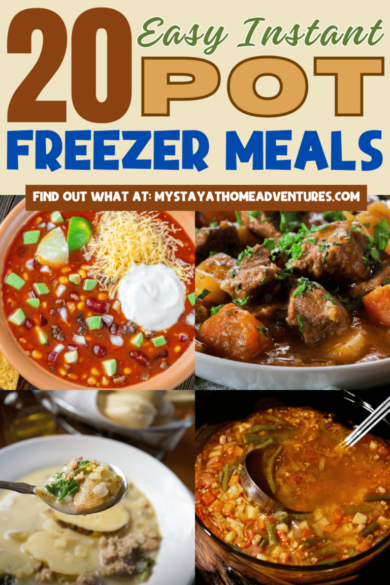 Easy Instant Pot Freezer Meals * My Stay At Home Adventures