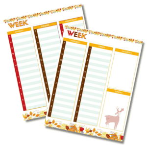 Free Fall Digital Planner * My Stay At Home Adventures