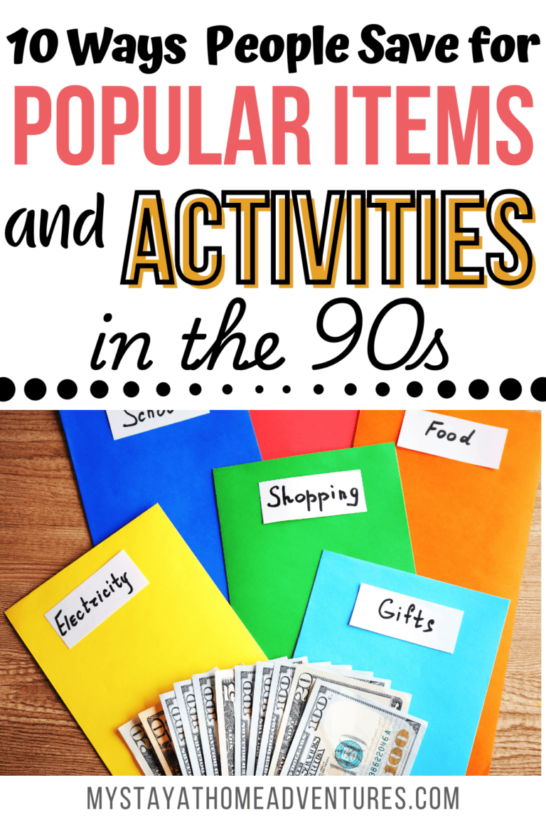 10 Way People Save For Popular Items and Activities in the 90s * My ...