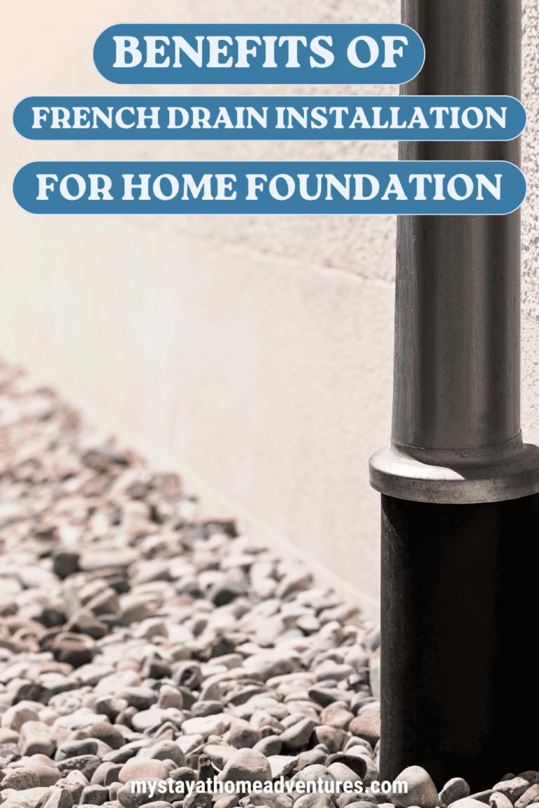Benefits of French Drain Installation for Home Foundation * My Stay At ...