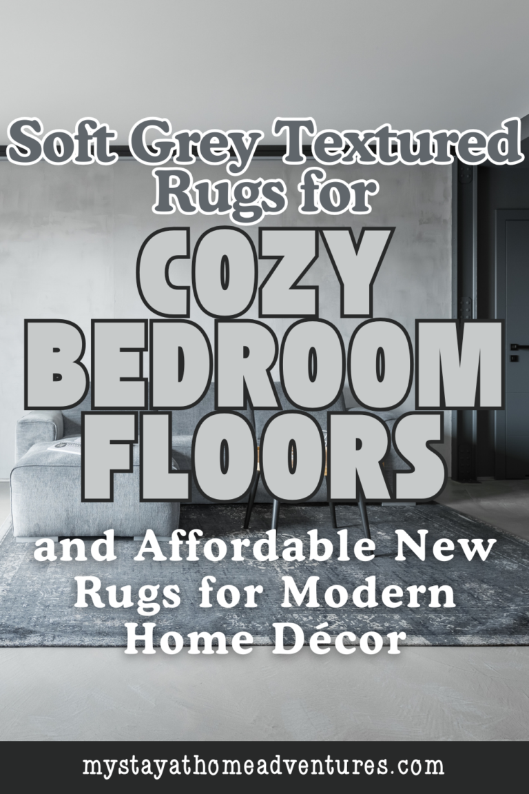 Soft Grey Textured Rugs for Cozy Bedroom Floors and Affordable New Rugs ...