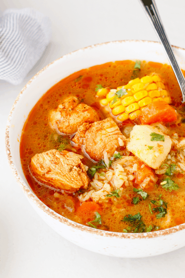 Puerto Rican Chicken Soup Recipe * My Stay At Home Adventures