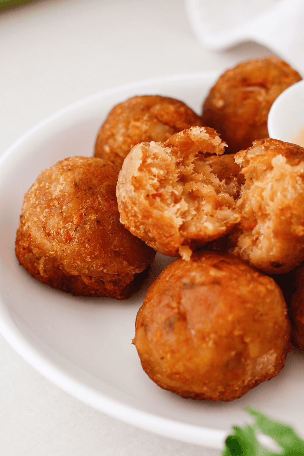 Mofongo Balls Recipe (Bolitas de Mofongo) * My Stay At Home Adventures